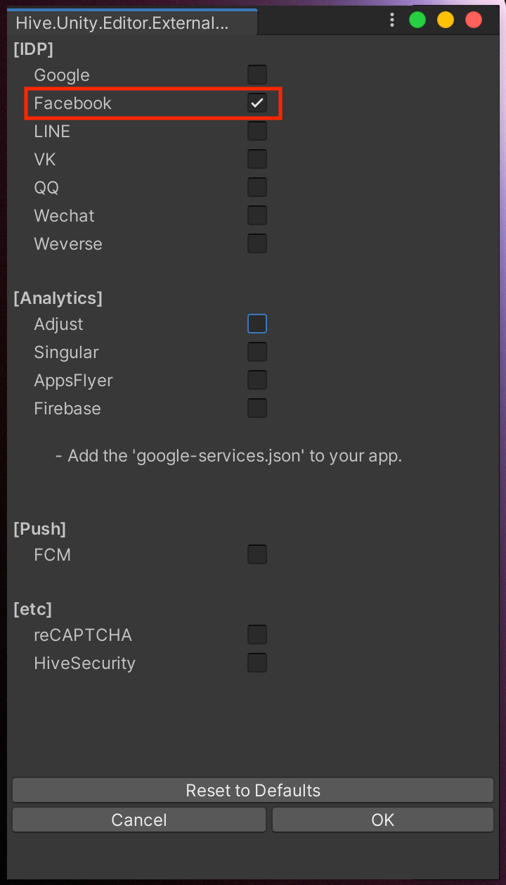 Unity® – Hive Developers