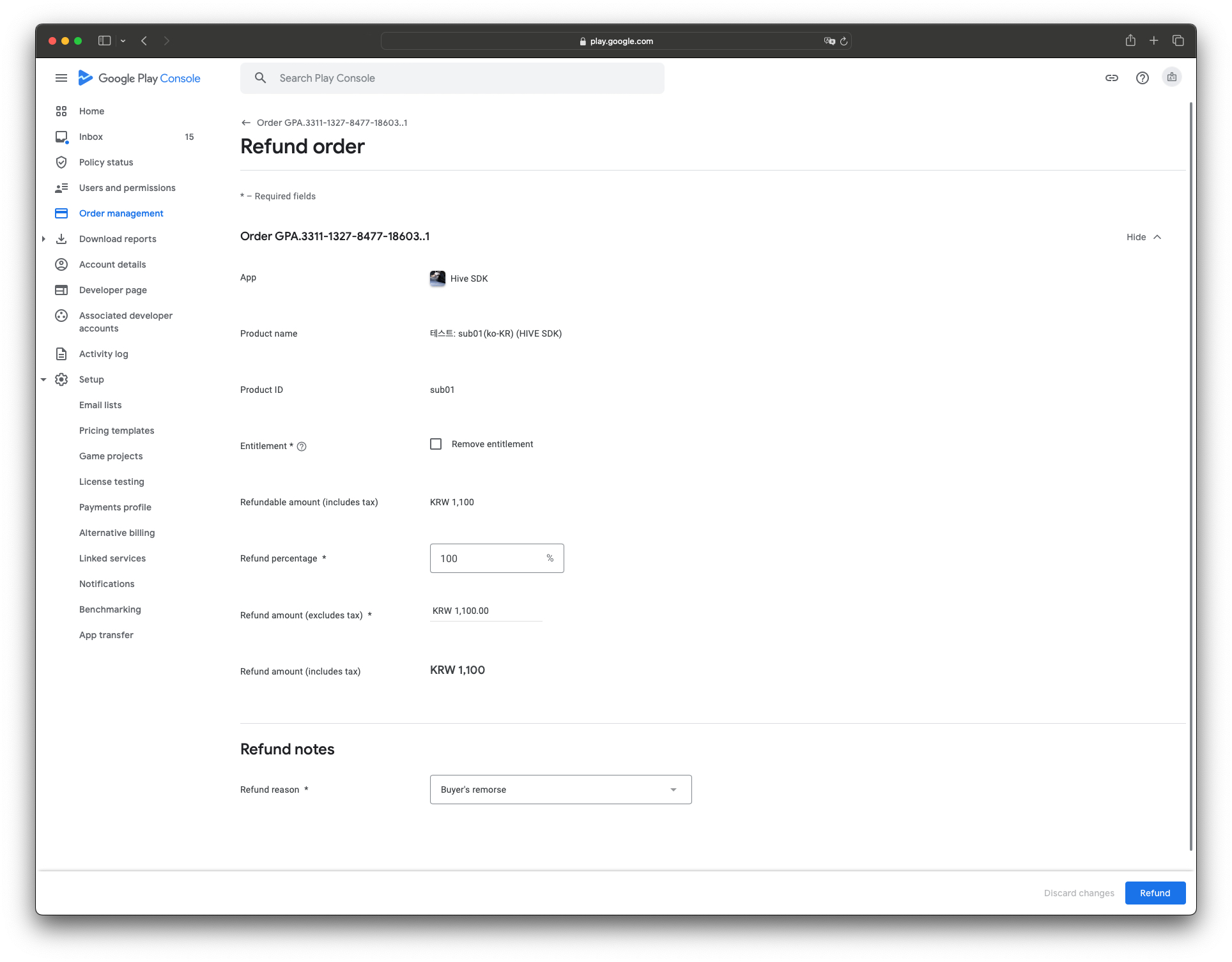 Auto renewal subscriptions - Hive Developers