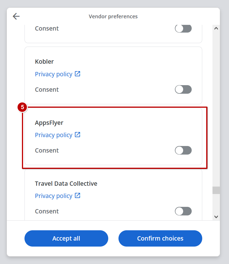 Display the Analytics consent banner - Hive Developers